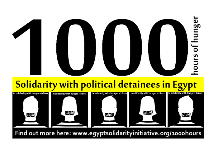 1000 hours of hunger: action in solidarity with Egypt’s detainees ...